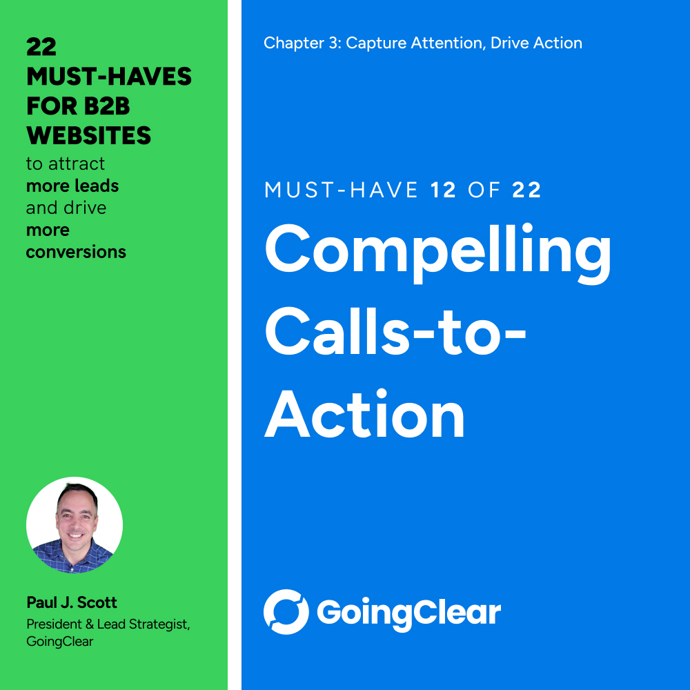 Compelling Website Calls to Action (CTAs) | GoingClear