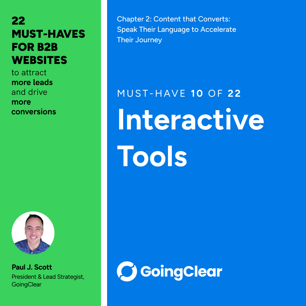 Interactive Website Tools | GoingClear