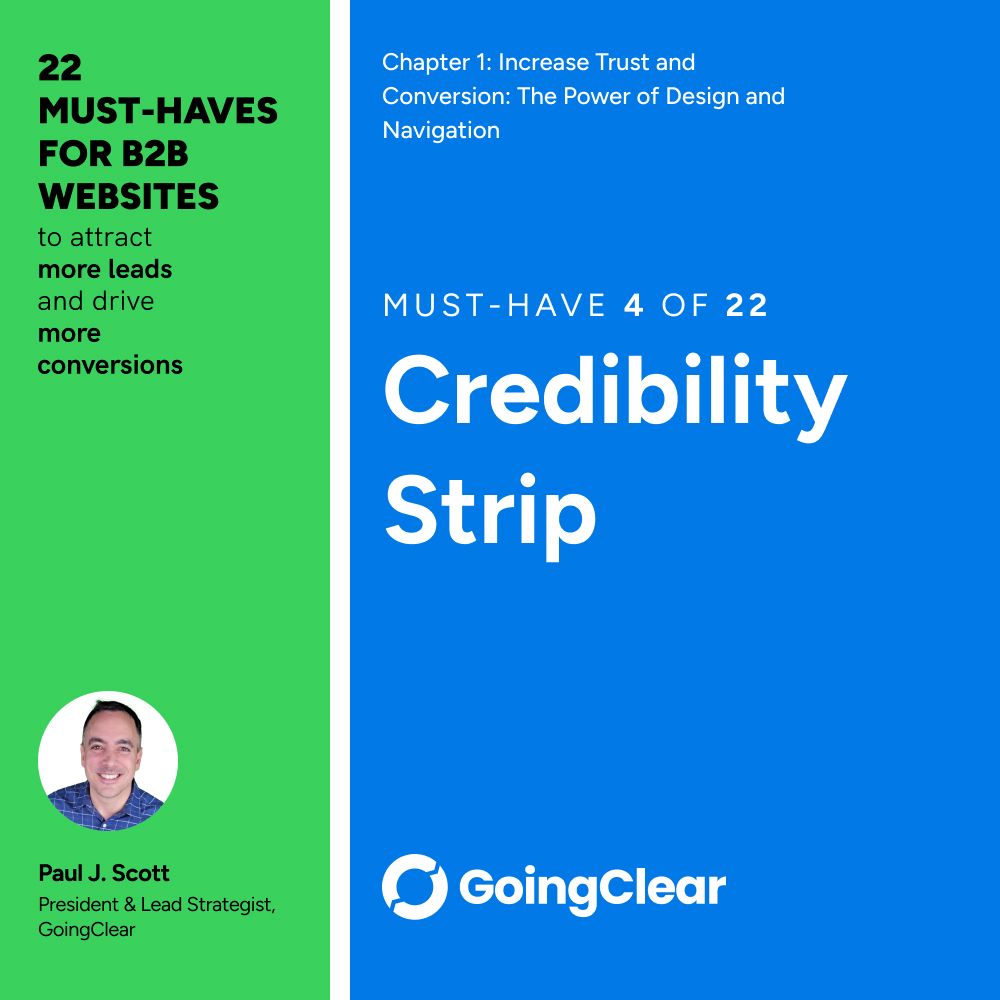 Website Credibility Strip | GoingClear